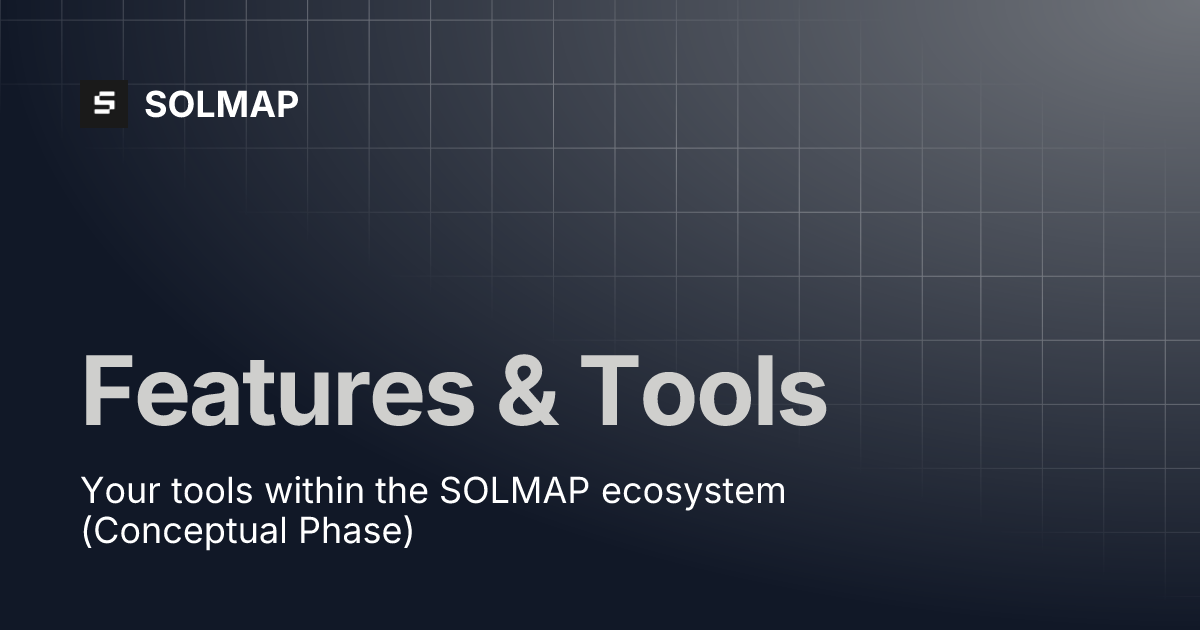 Features & Tools | SOLMAP